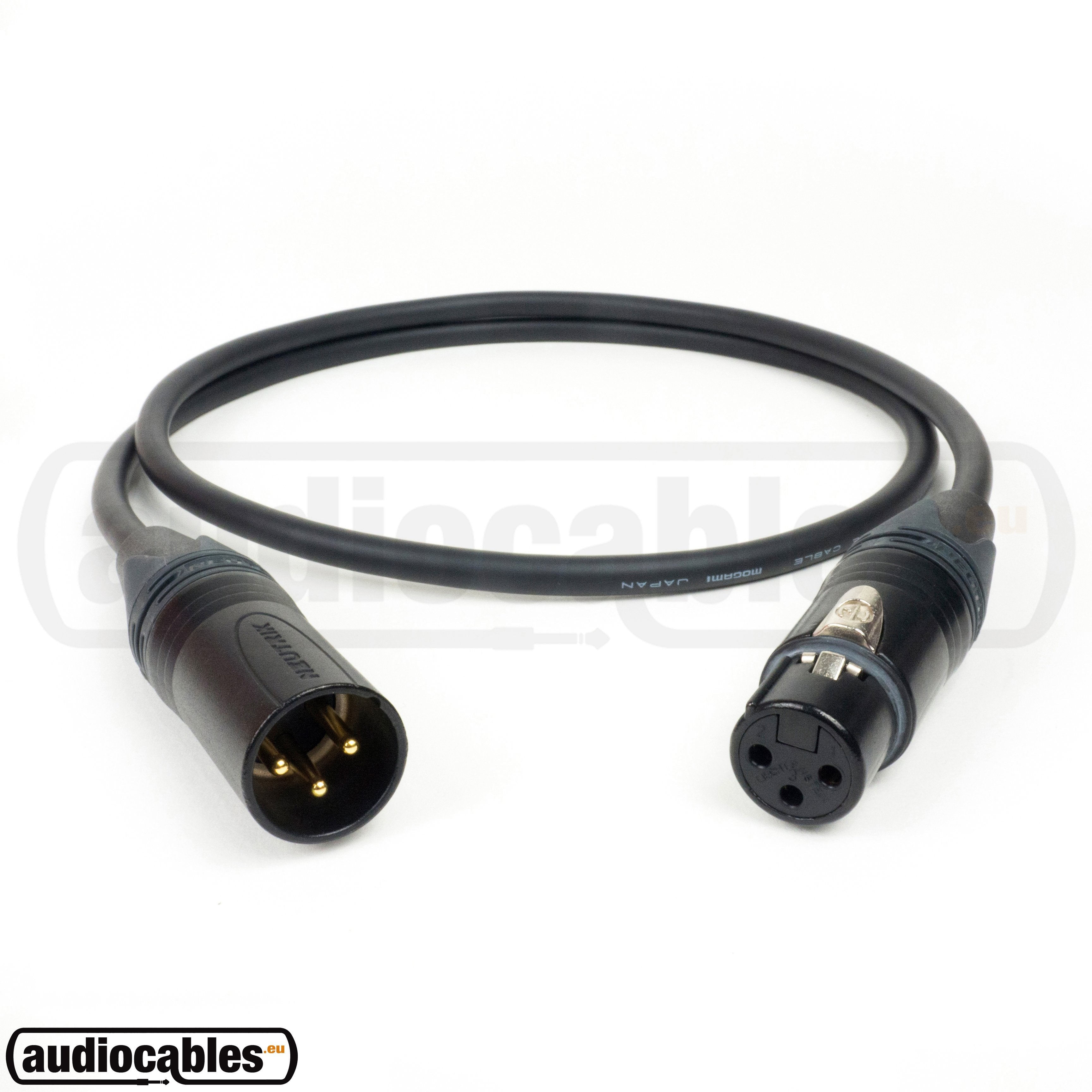 Mogami Microphone XLR Balanced Custom Audio Cables – audiocables.eu