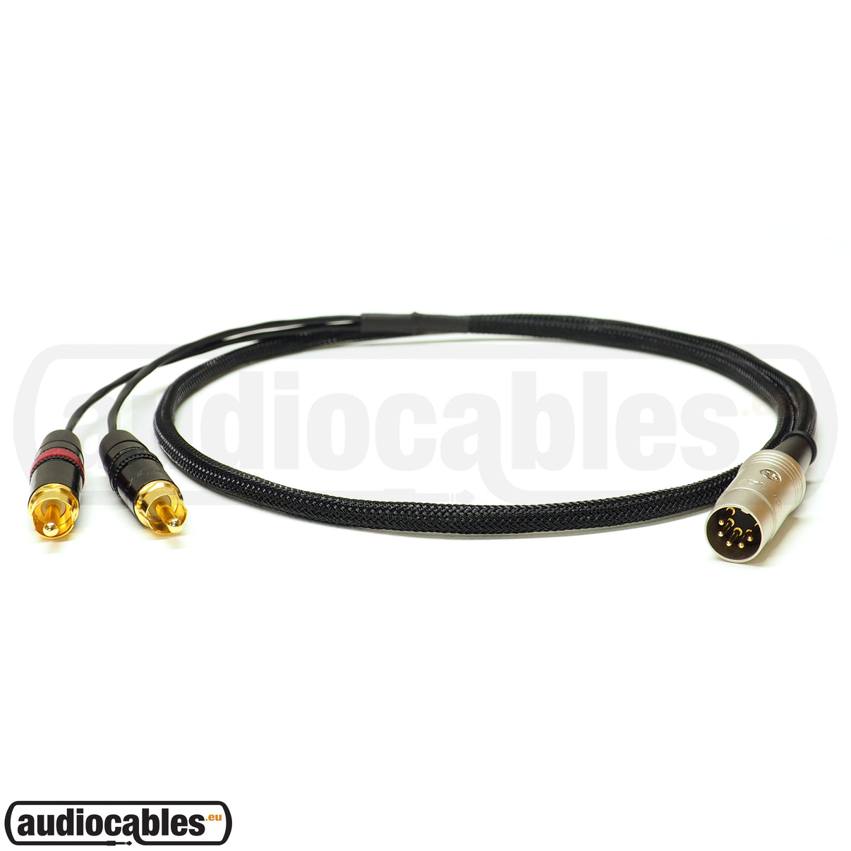 Mogami Cable w/ 5 Pin Din to Neutrik Rean RCA Cable for NAIM, QUAD Amp ...