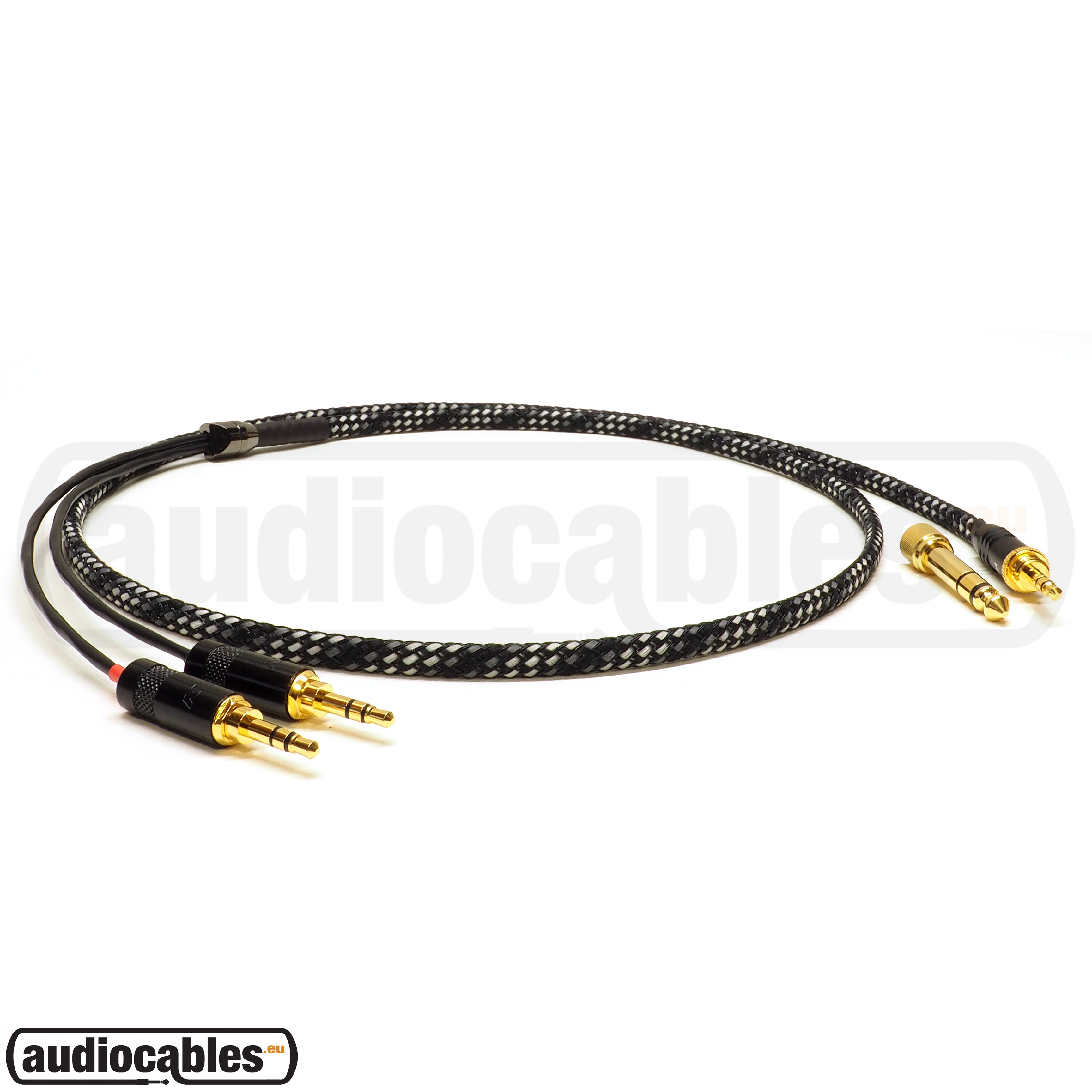 Mogami Cable for Hifiman Headphones (Braided, Dual 3.5mm) – audiocables.eu